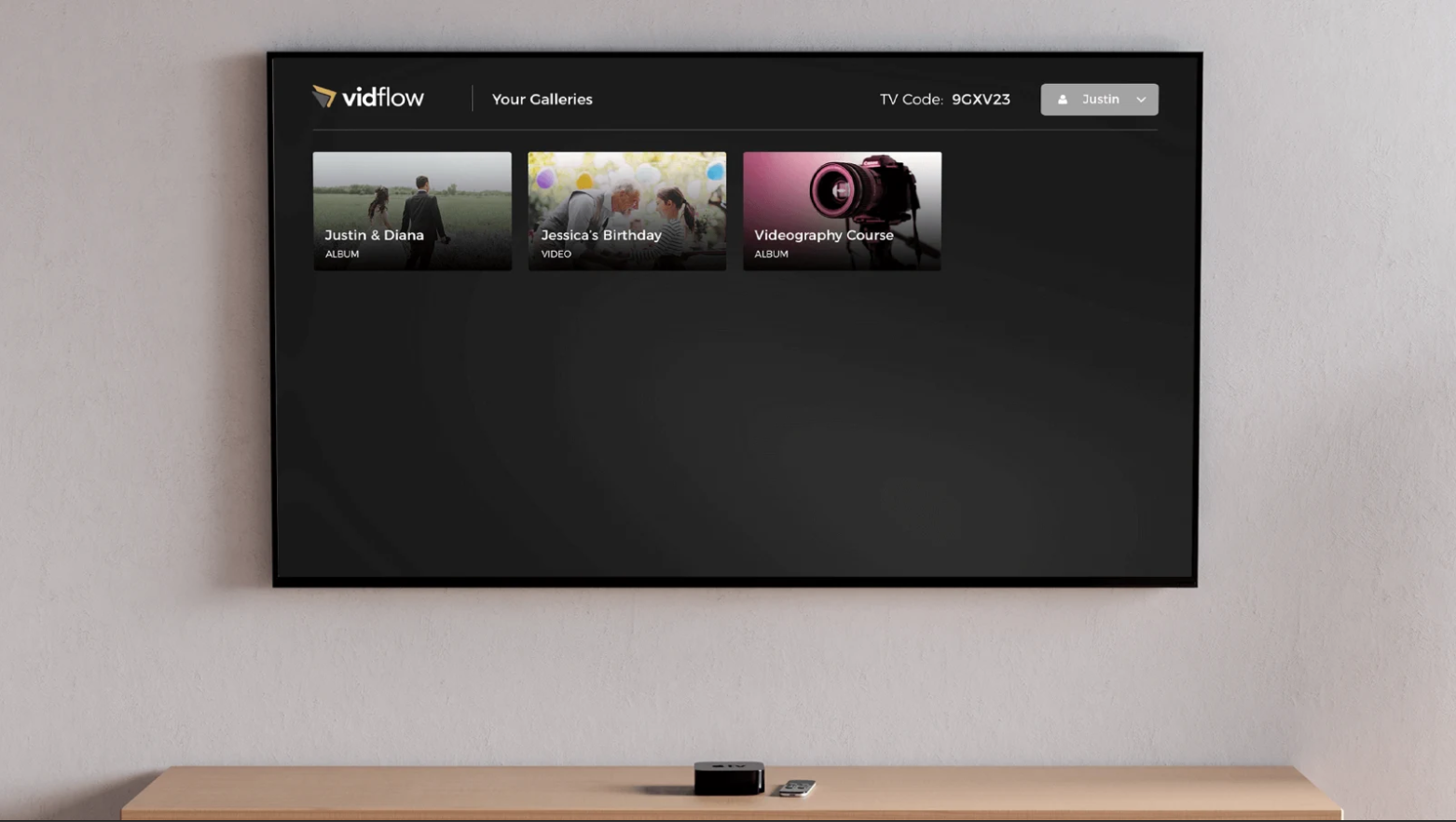 Vidflow Smart TV & Roku - Red Cell Apps