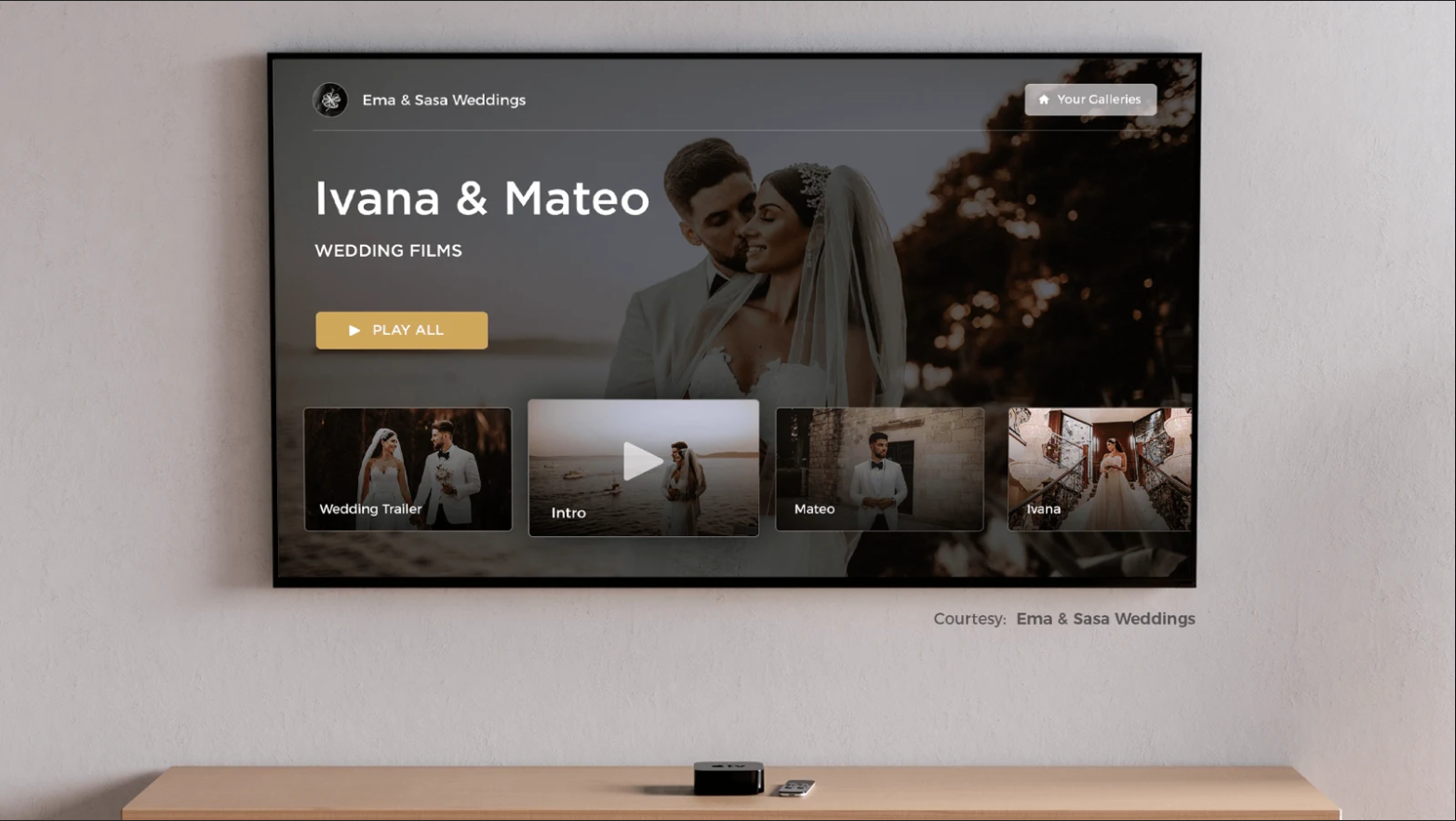 Vidflow Smart TV & Roku - Red Cell Apps