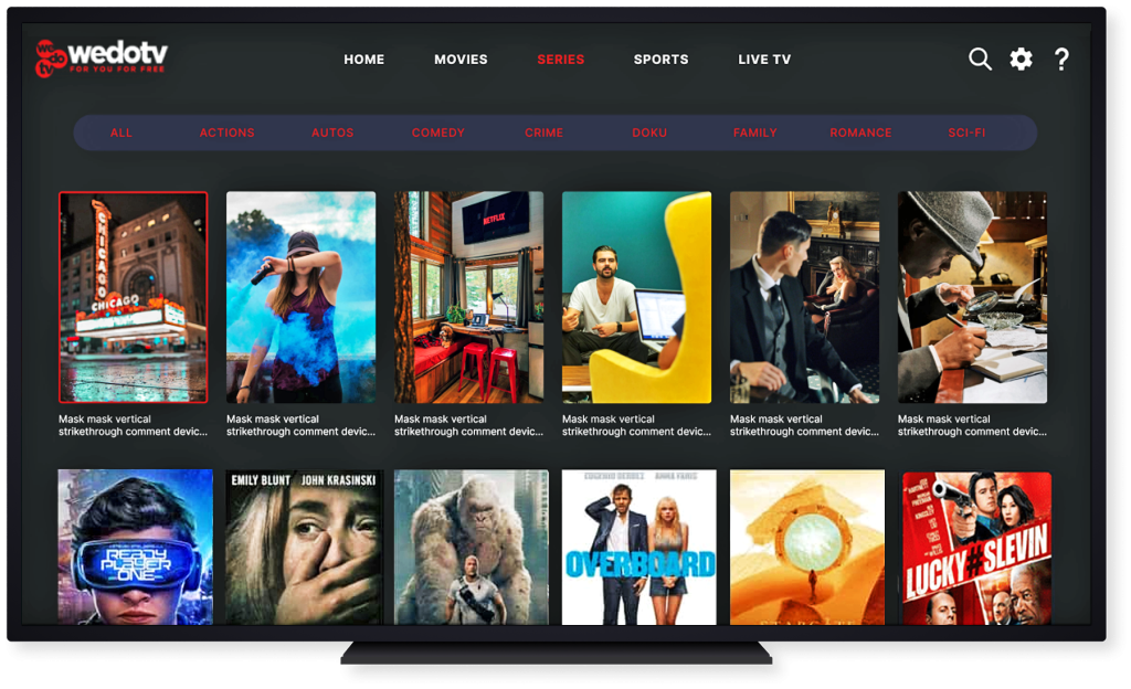 wedotv - Red Cell Apps